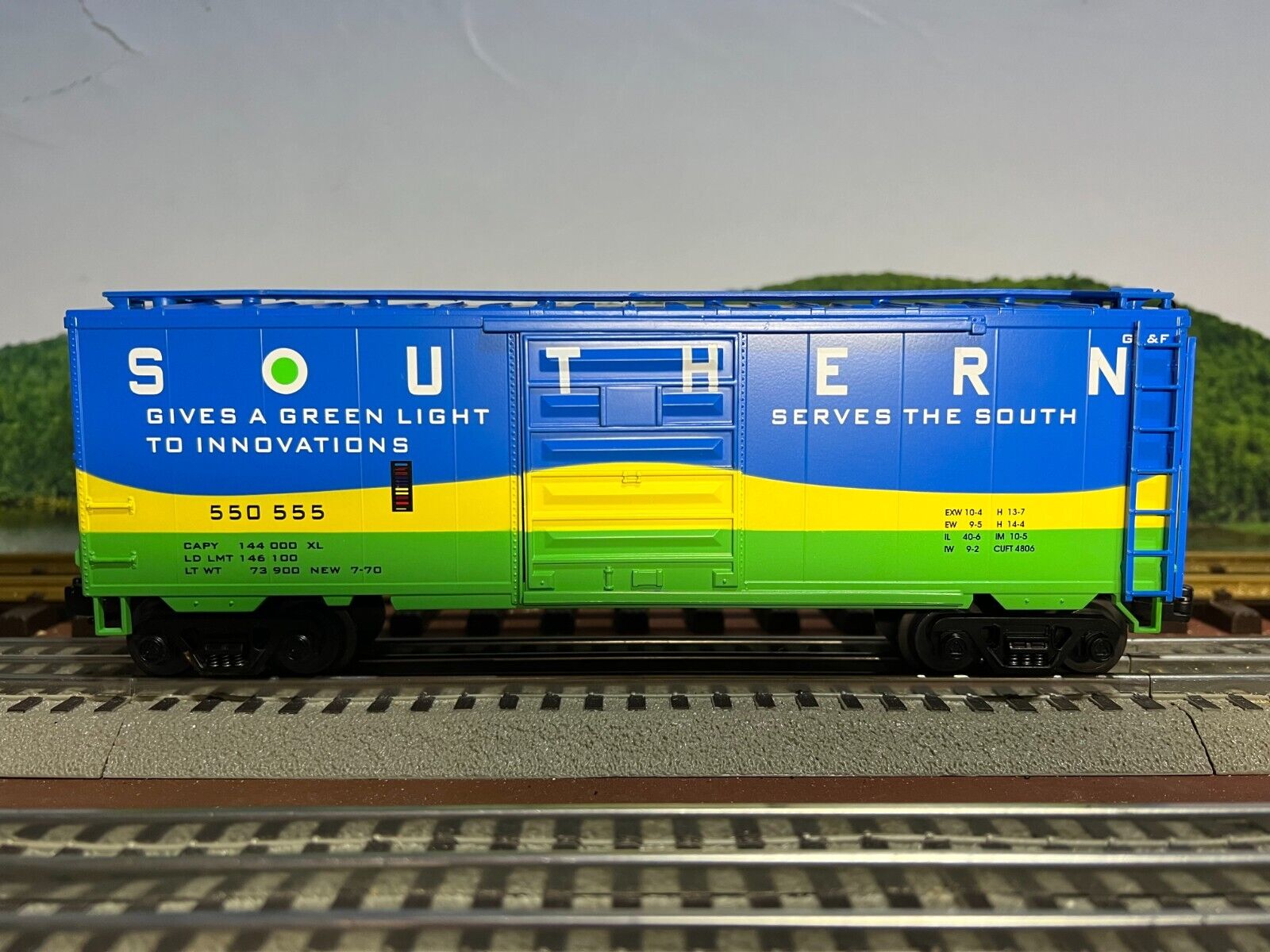 O Scale - MTH Premier 20-9304L Southern 40' Single Door Boxcar 550555 ...