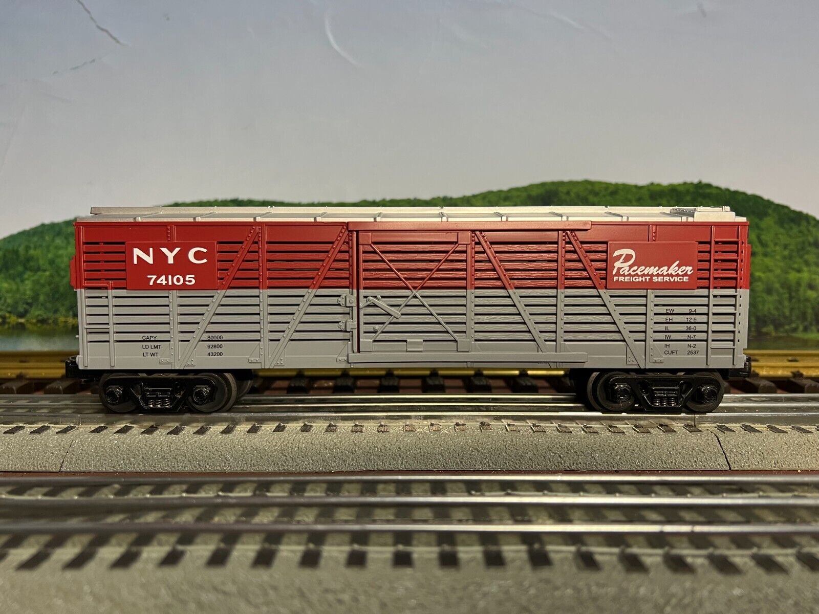 O Scale - MTH 30-7112 RailKing New York Central "Pacemaker" Stock Car ...